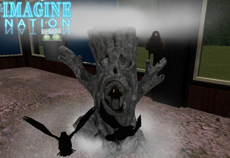 Second Life Marketplace - Imagine Tree wHaunted Winds&Crows
